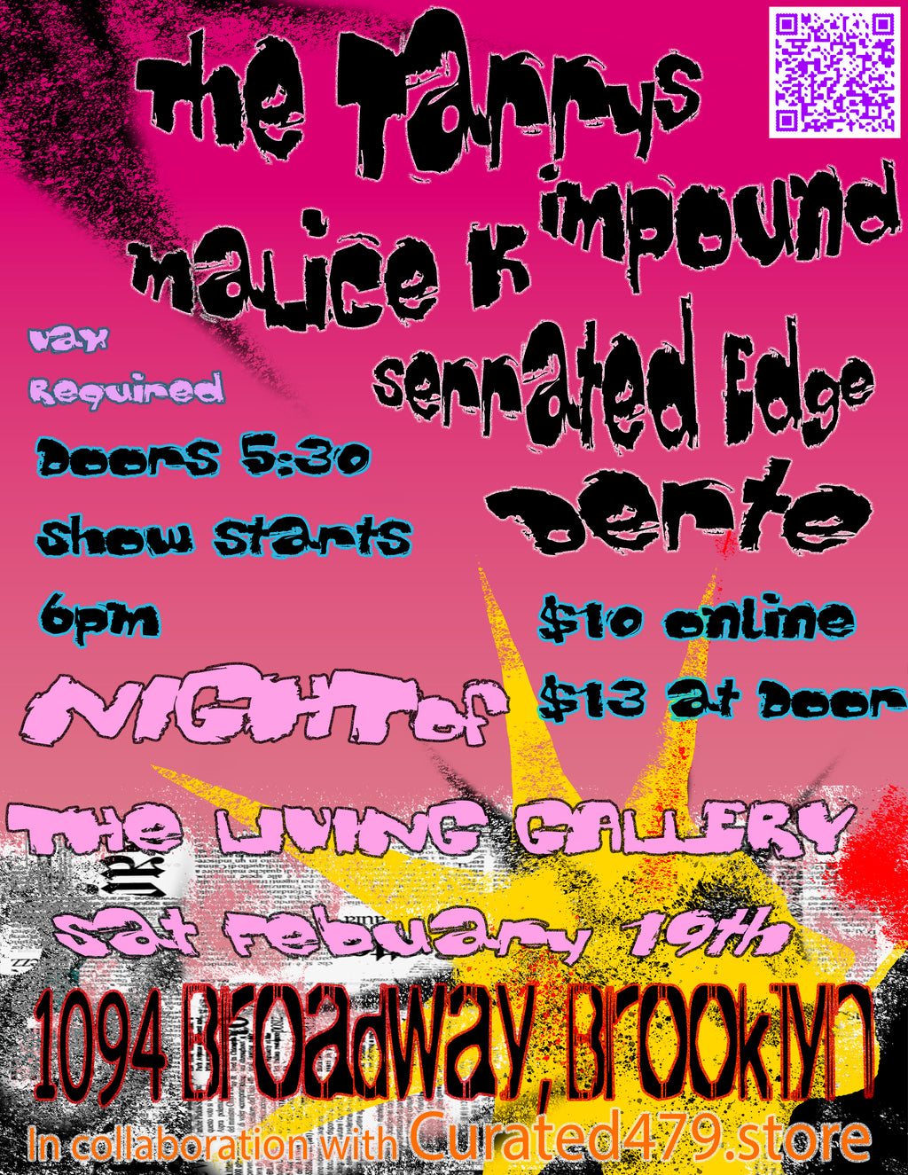 Night of the Living Gallery, Brooklyn NY – Curated-479